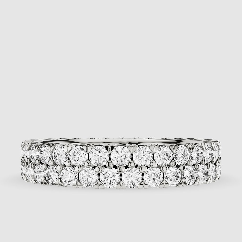 Double Row Full Eternity Band – REIGN Jewellery