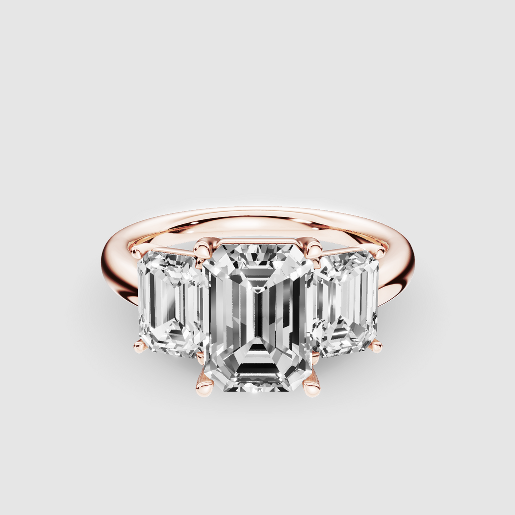 Trilogy Solitaire Ring – REIGN Jewellery